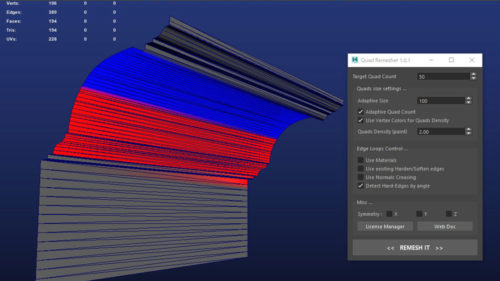 Quad Remesher の使い方 | Creativlog
