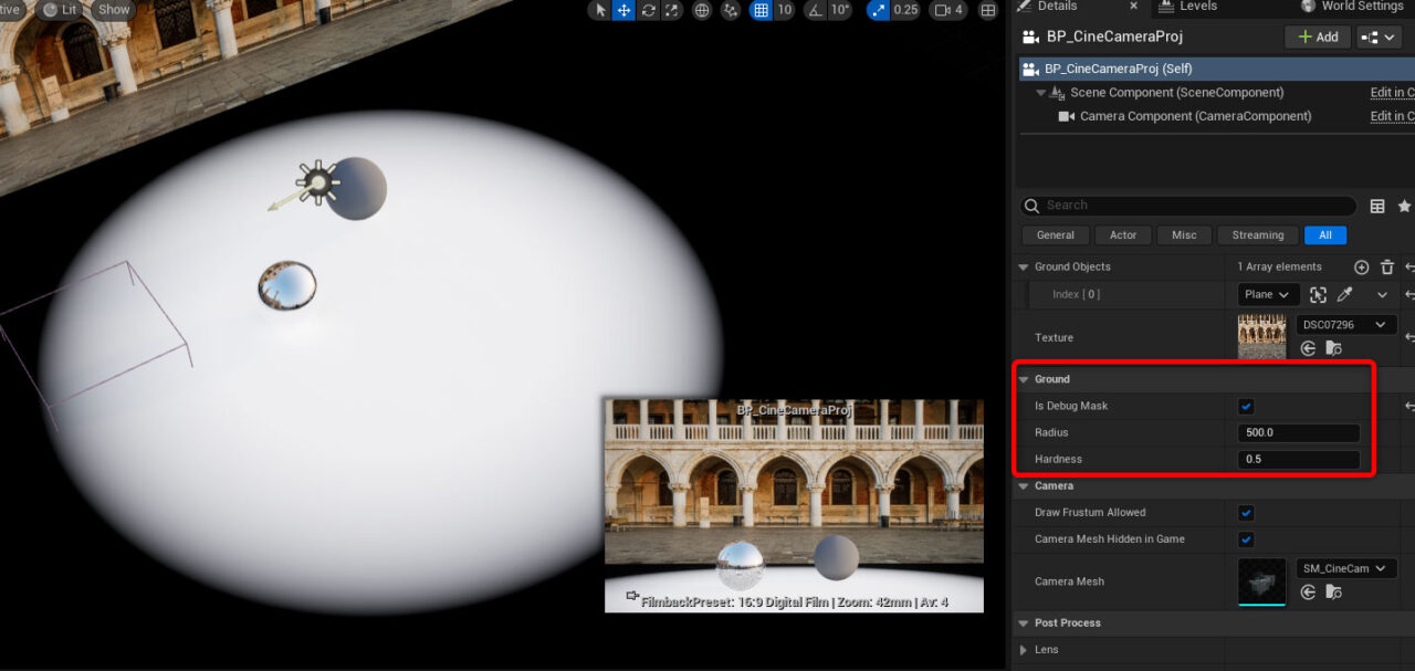 【UE5】カメラマップで画像とCGを合成して影を落とす【サンプルあり】 | Creativlog